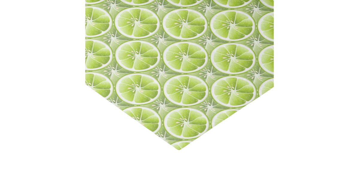 Lime Citrus Fruit Tissue Paper | Zazzle