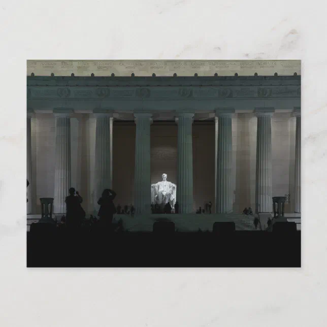 Lincoln Memorial Postcard | Zazzle