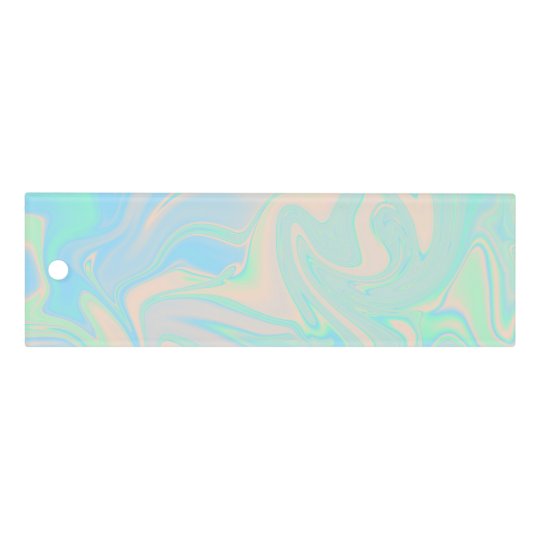 Liquid faux holographic iridescent texture ruler | Zazzle.co.uk