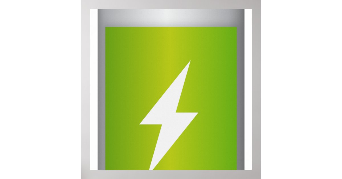 lithium-ion battery Icon Poster | Zazzle lithium-ion battery Icon Poster | Zazzle