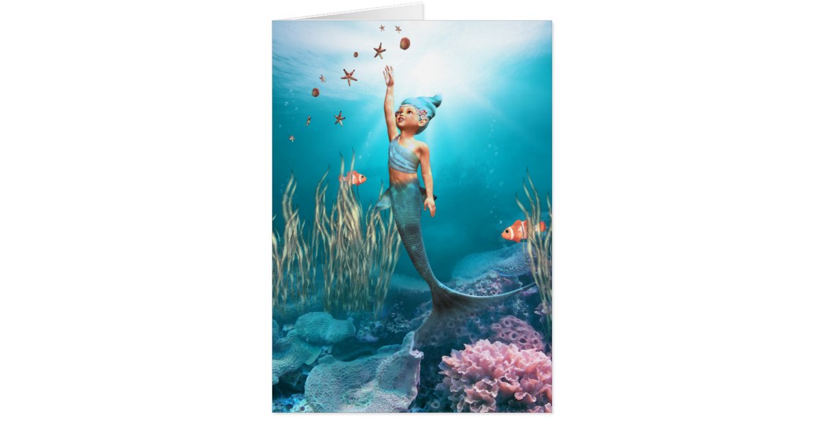 Little Mermaid Card | Zazzle