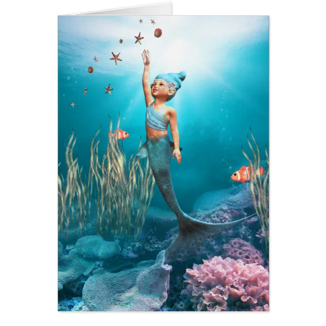 Little Mermaid Card | Zazzle