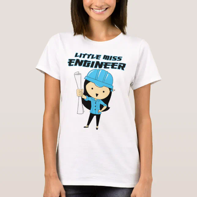 Little Miss Engineer T-Shirt | Zazzle