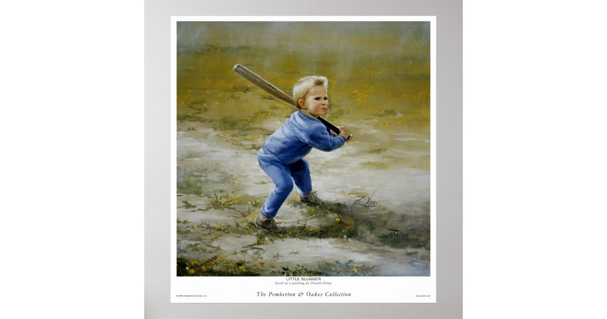 Little Slugger Poster | Zazzle