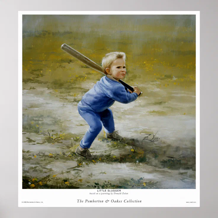 Little Slugger Poster | Zazzle
