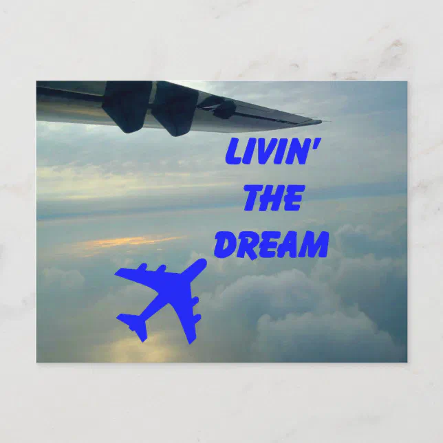 Living The Dream PostCard | Zazzle
