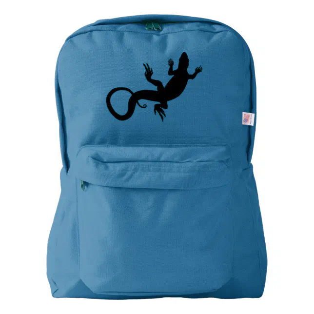 Lizard Backpack Reptile Art School Bags Customise | Zazzle