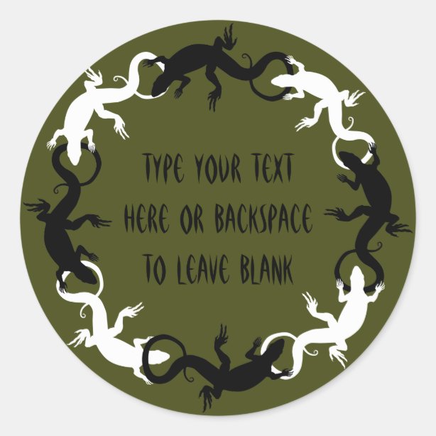 Lizard Stickers & Labels | Zazzle UK