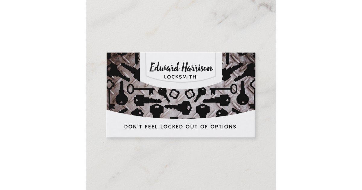 Locksmith Business Cards | Zazzle