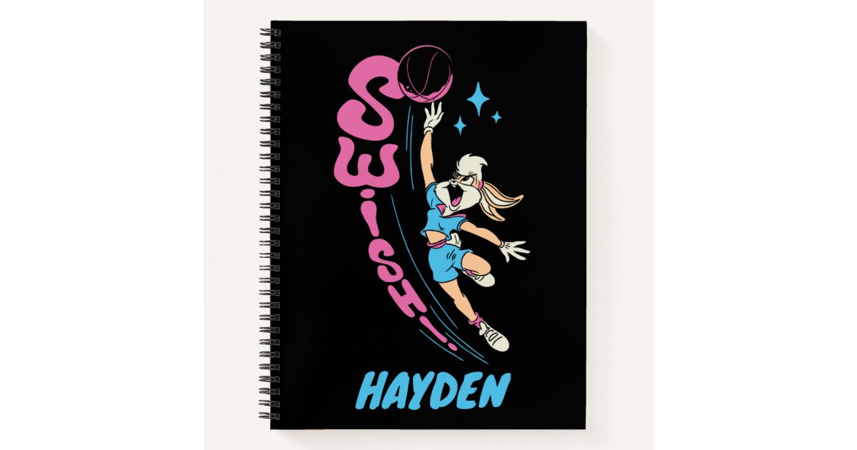 Lola Buny "SWISH!" Basketball Dunk Notebook | Zazzle