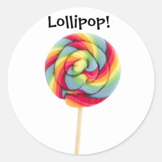 Lollipop Stickers | Zazzle.co.uk