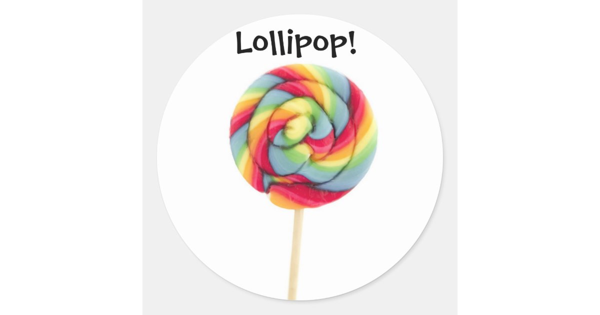 Lollipop Stickers | Zazzle