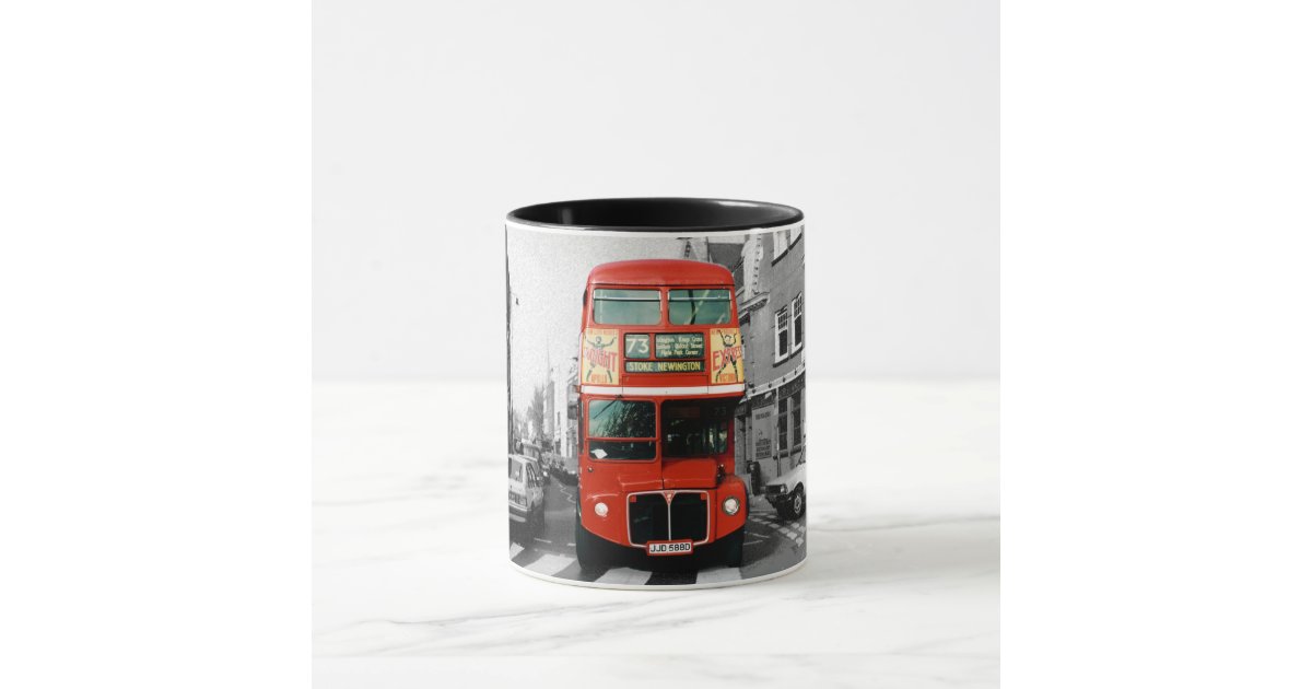 London Bus Mug - 4 | Zazzle