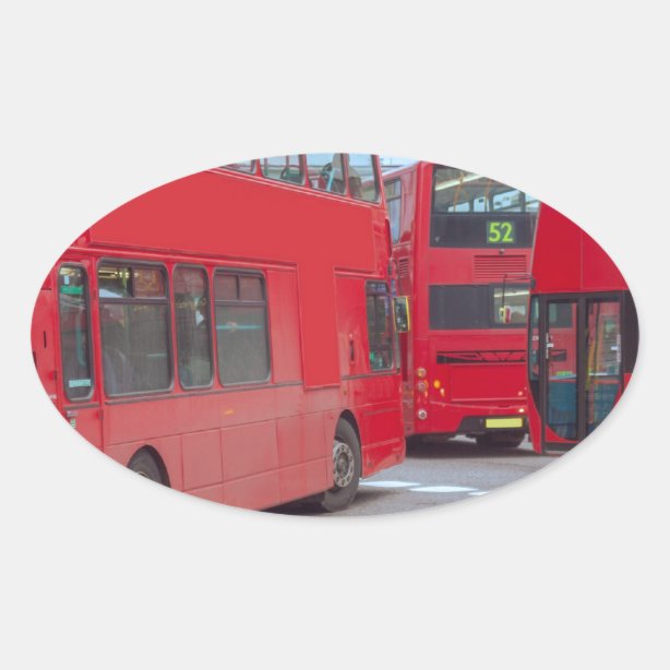 London Bus Stickers & Labels | Zazzle UK