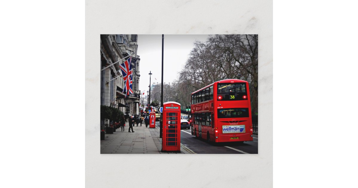 London cityscape postcard | Zazzle