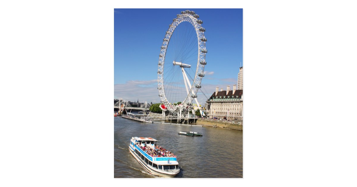 London Eye Postcard | Zazzle.co.uk