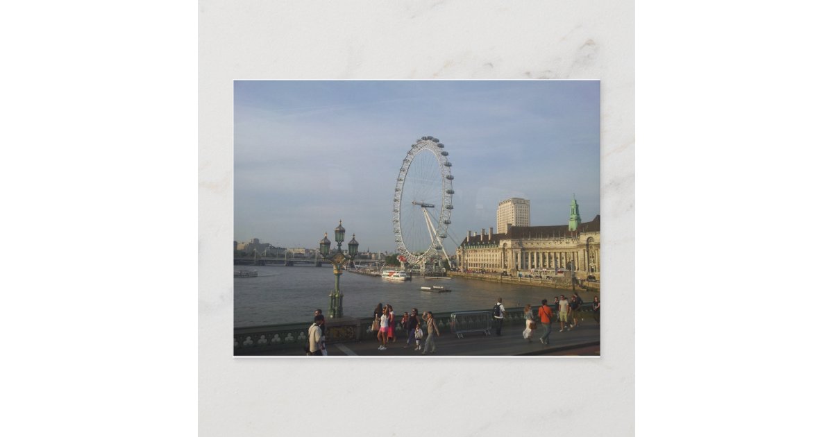 London Eye Postcard | Zazzle