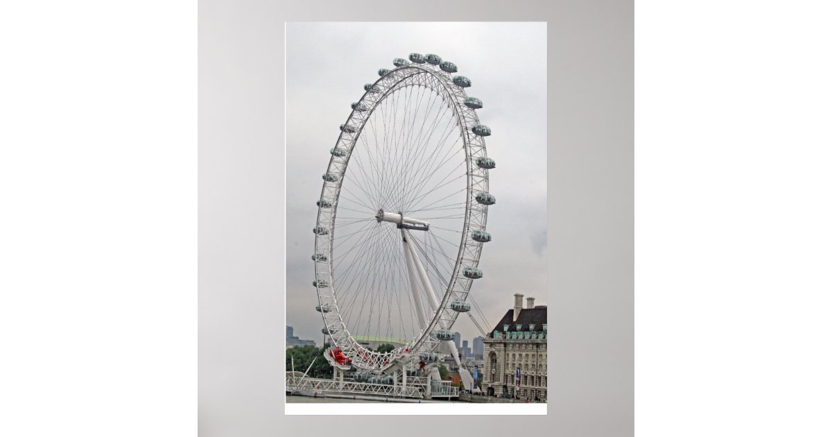 London Eye Poster | Zazzle
