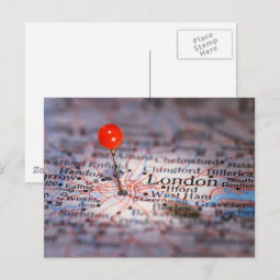 LONDON map Postcard | Zazzle