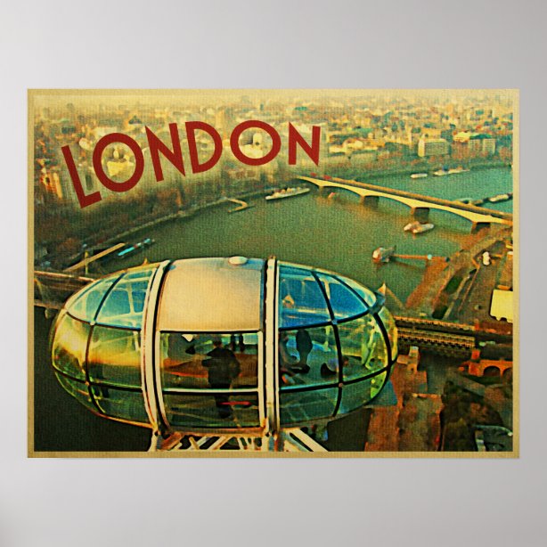 London Eye Posters & Prints | Zazzle UK