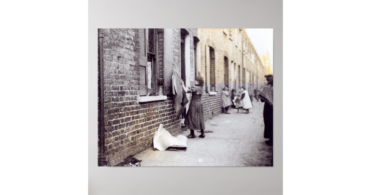 London Slums Poster | Zazzle