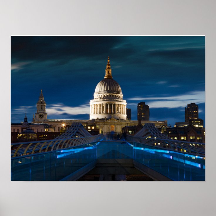 London - St Paul's Cathedral poster | Zazzle