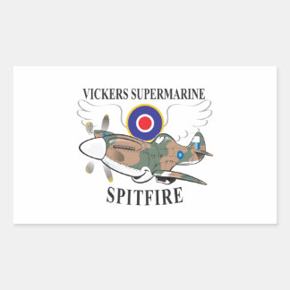 Spitfire Stickers | Zazzle.co.uk