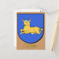 Lopez Family Shield Postcard | Zazzle