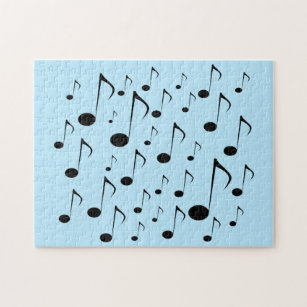 Music Notes Jigsaw Puzzles | Zazzle.co.uk