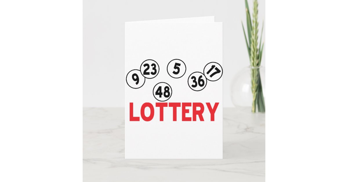 lottery designs card | Zazzle.co.uk