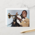 Louis Armstrong Postcard | Zazzle