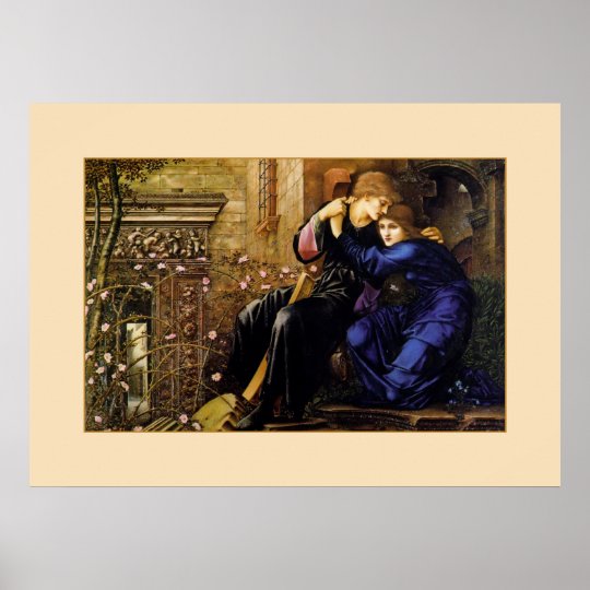 Love among the ruins - Pre-Raphaelite Poster | Zazzle.co.uk