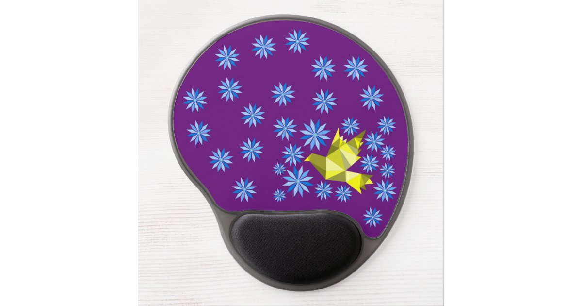 LOVE BIRD GEL MOUSE MAT | Zazzle