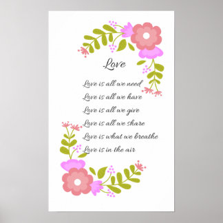 Poetry Posters | Zazzle.co.uk