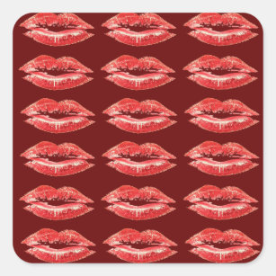 Lipstick Stickers & Labels | Zazzle UK