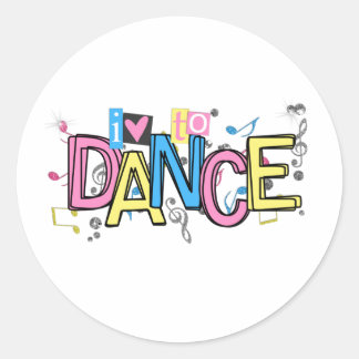 Dance Stickers & Labels | Zazzle UK