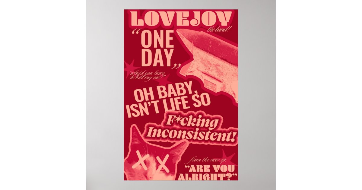 Lovejoy One Day Poster | Zazzle