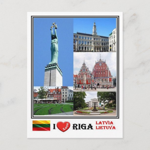 Riga Postcards | Zazzle UK