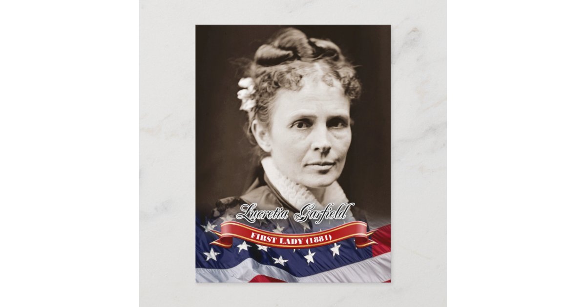 Lucretia Garfield, First Lady of the U.S. Postcard | Zazzle