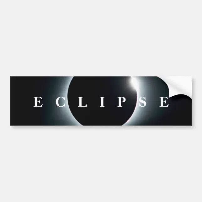 Lunar Eclipse Images Pics of Lunar Eclipse Photo P Bumper Sticker | Zazzle