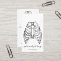 Lung pulmonologist doctor business card | Zazzle