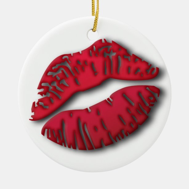 Lips Christmas Decorations | Zazzle.co.uk