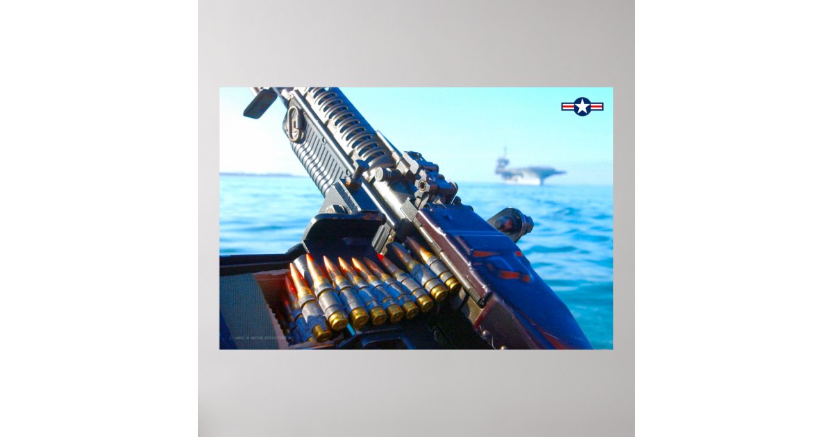 M60 AMMUNITION BELT POSTER | Zazzle