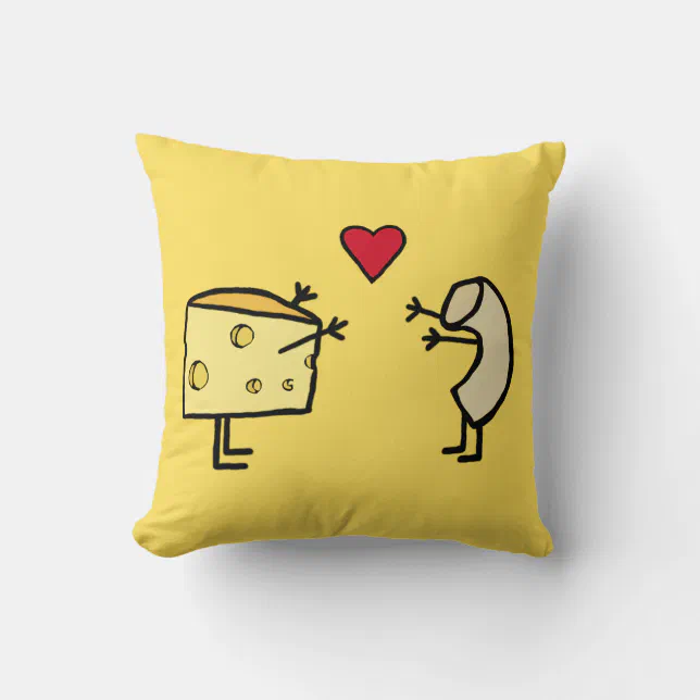 Mac and Cheese Pillow | Zazzle