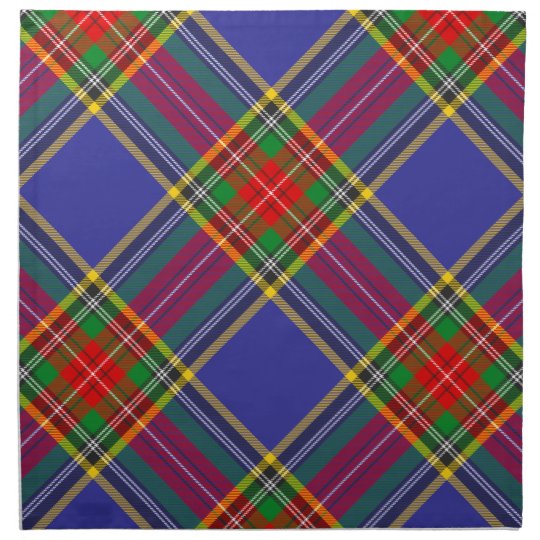 MacBeth Tartan Plaid Scottish Pattern Napkin | Zazzle.co.uk