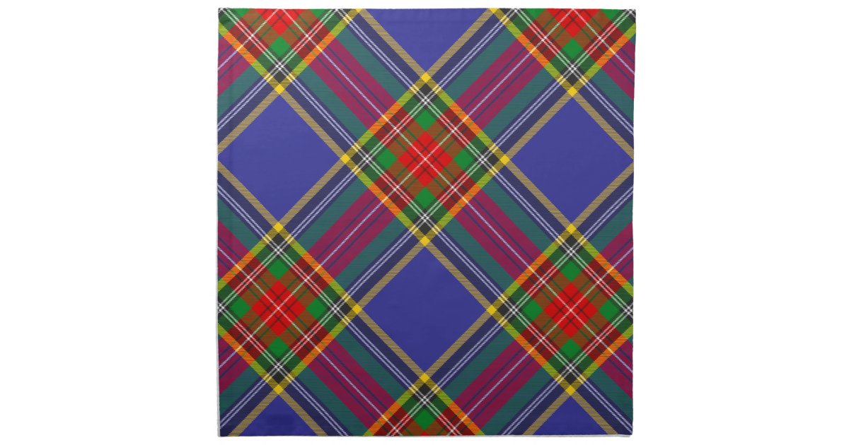 MacBeth Tartan Plaid Scottish Pattern Napkin | Zazzle