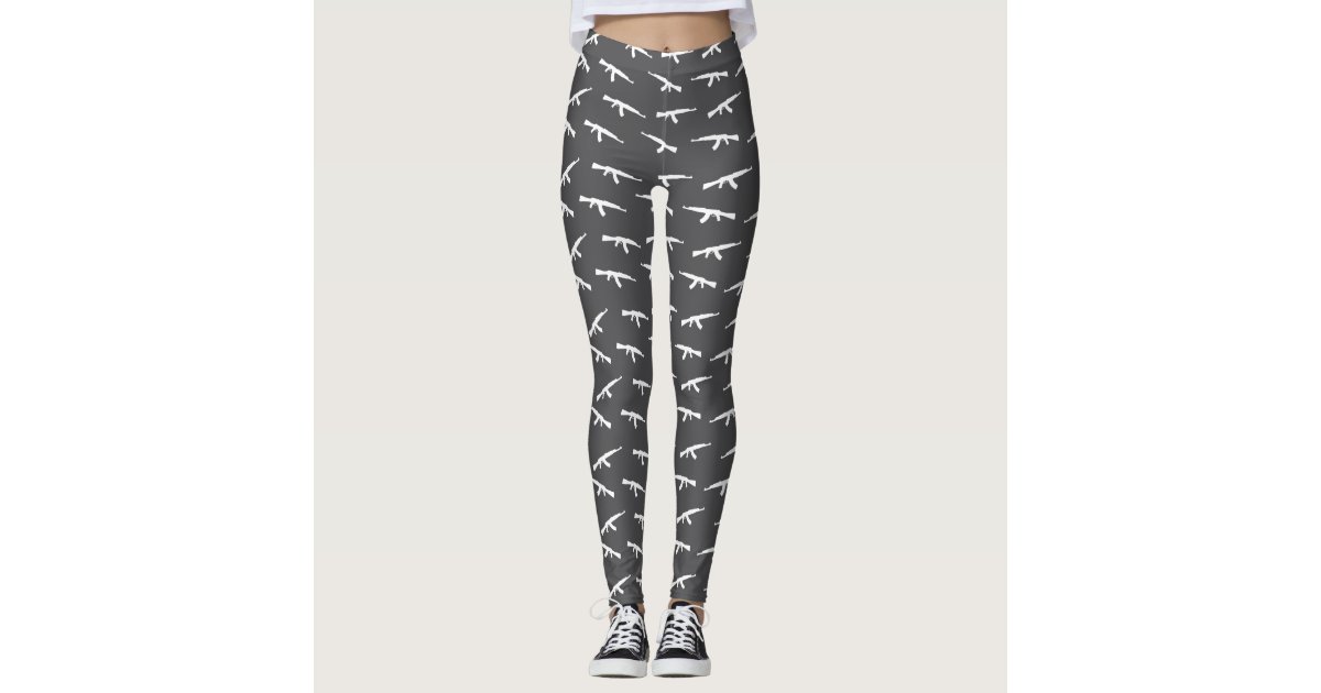Machine gun leggings | Zazzle