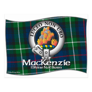 Clan Mackenzie Postcards | Zazzle UK
