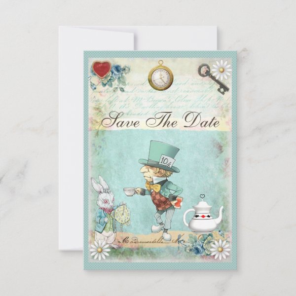 Mad Hatter Invitations | Zazzle UK