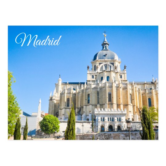 Madrid, Spain Postcard | Zazzle.co.uk
